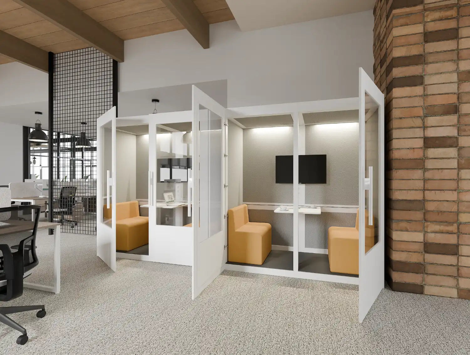 Innovative Phone Booths, Work Booths, Double Booths & Meeting Pods - Kai Collection – Workscale ...