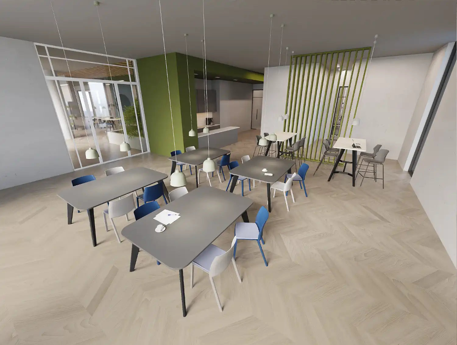 Everett Collection: Elevate Spaces with Stackable Canteen Chairs for ...