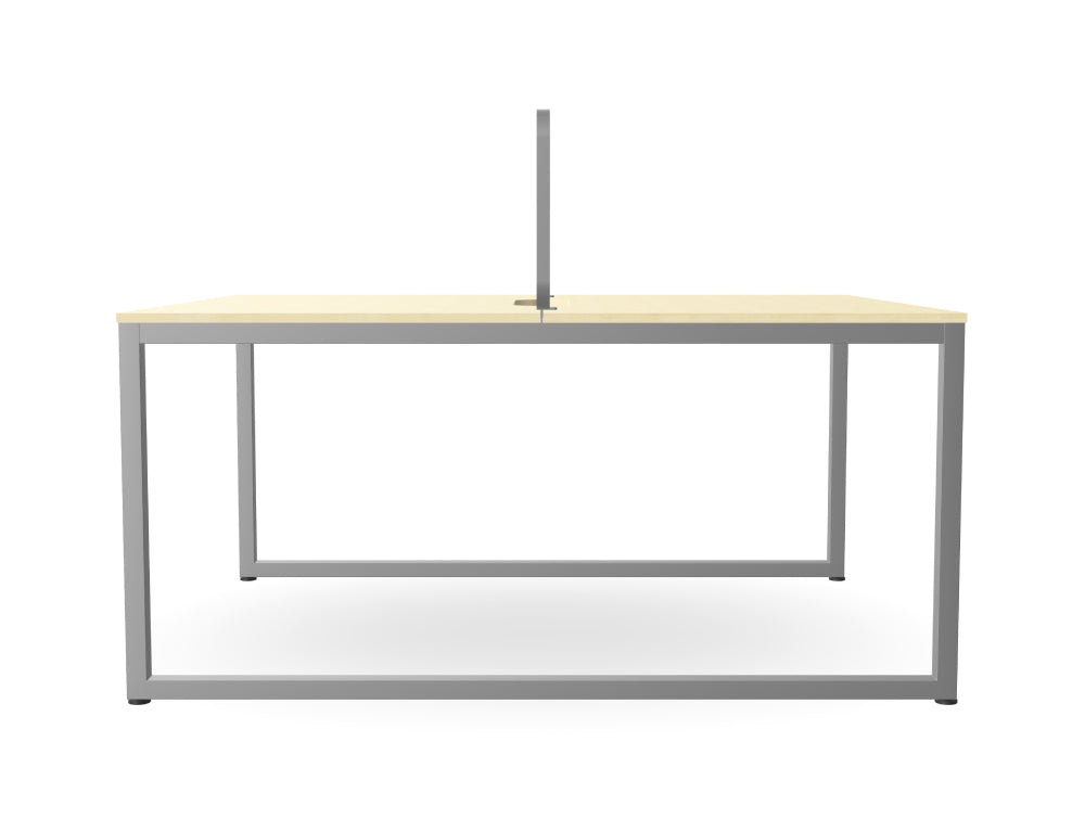 Ws.D Key 2-Person Back-To-Back Bench Desk with Closed Legs – Workscale ...