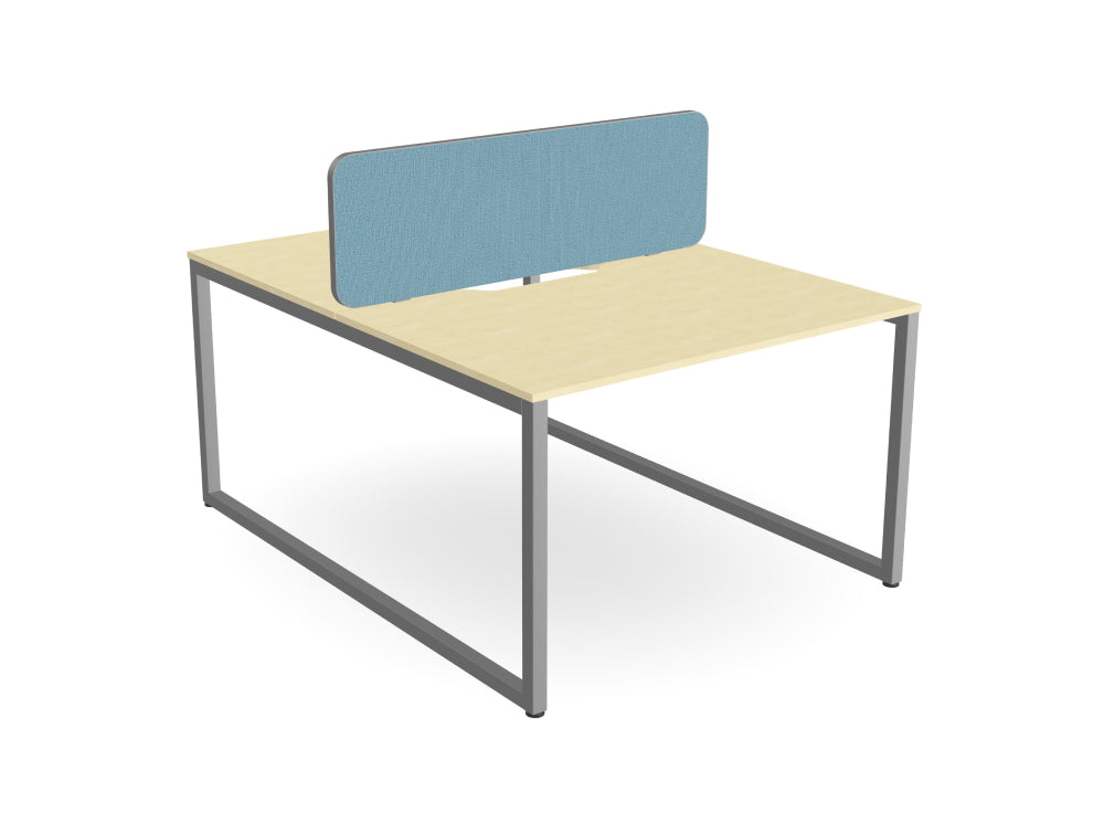 Ws.D Key 2-Person Back-To-Back Bench Desk with Closed Legs – Workscale ...