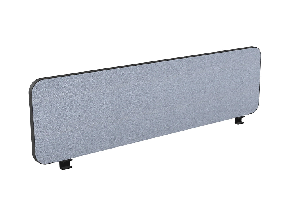 Ws.D Light Straight Desk Screen with PVC Trim – Workscale.Design